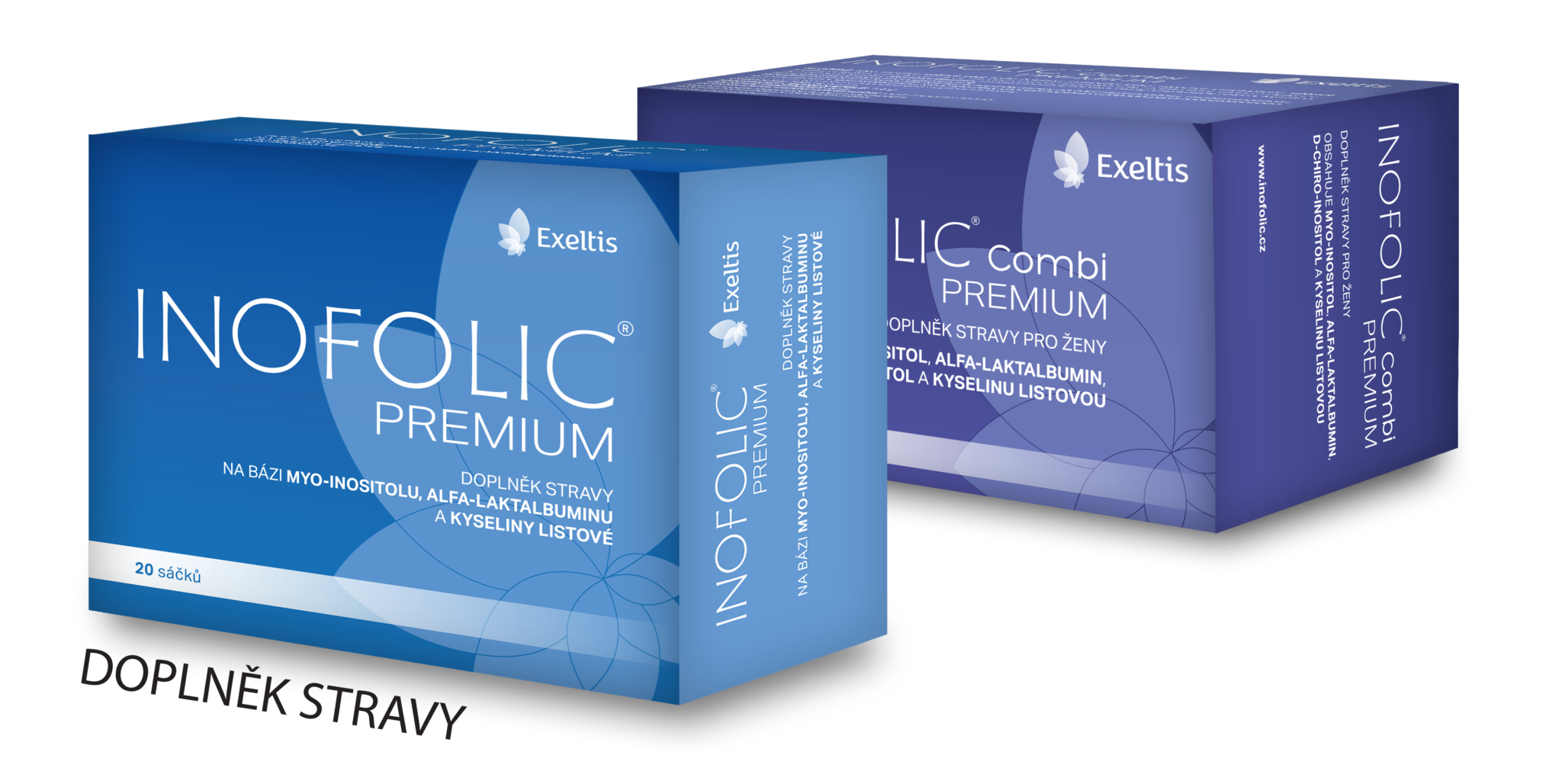 INOFOLIC Myo-Inozitol a kys.listová na podporu otěhotnění