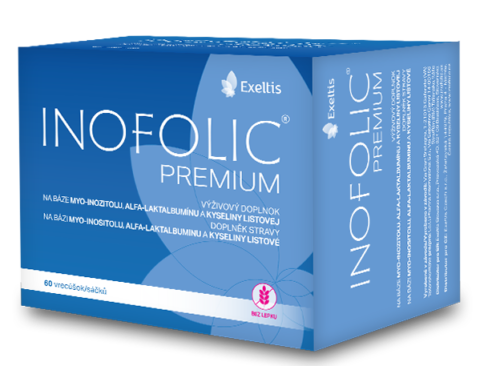 INOFOLIC Myo-Inozitol a kys.listová na podporu otěhotnění